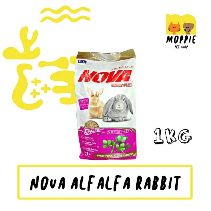 Nova Rabbit Food Freshpack 1Kg | Shopee Malaysia