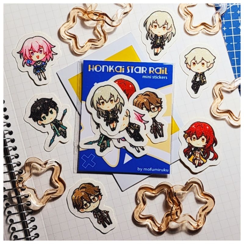 Honkai Star Rail Mini Stickers by Mofumiruku | Stelle Caelus March 7th ...