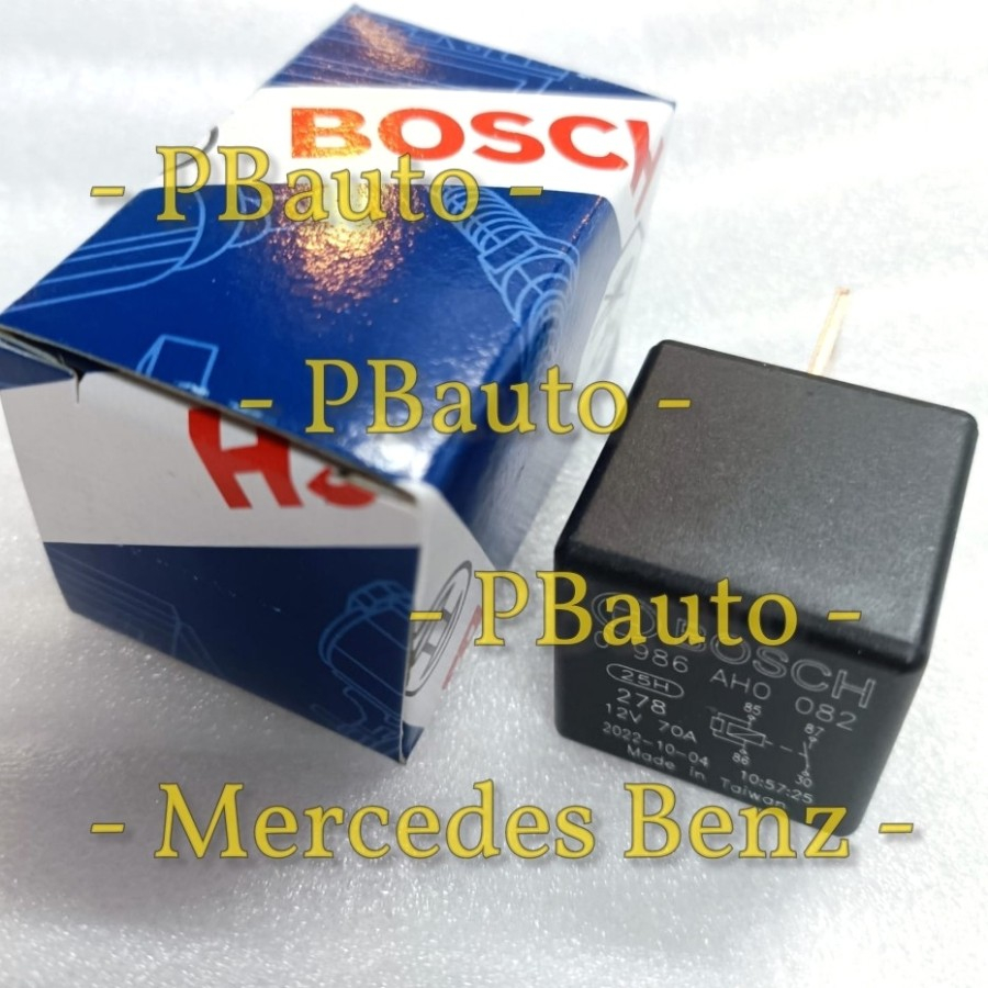 HITAM Bosch A. Black 4-leg Relay0025422619 W163 w203 w211 w212 Mercedes ...