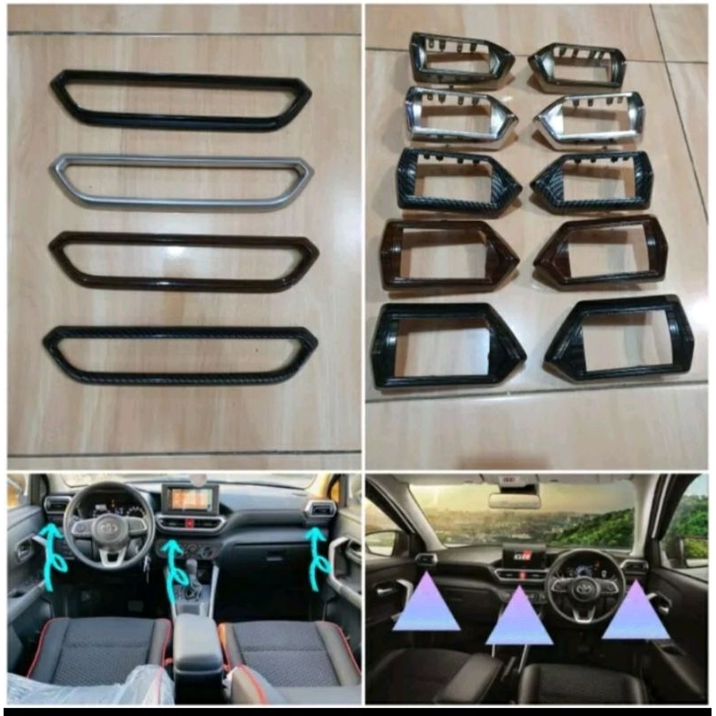 Toyota Raize daihatsu rocky Ac Panel Frame | Shopee Malaysia