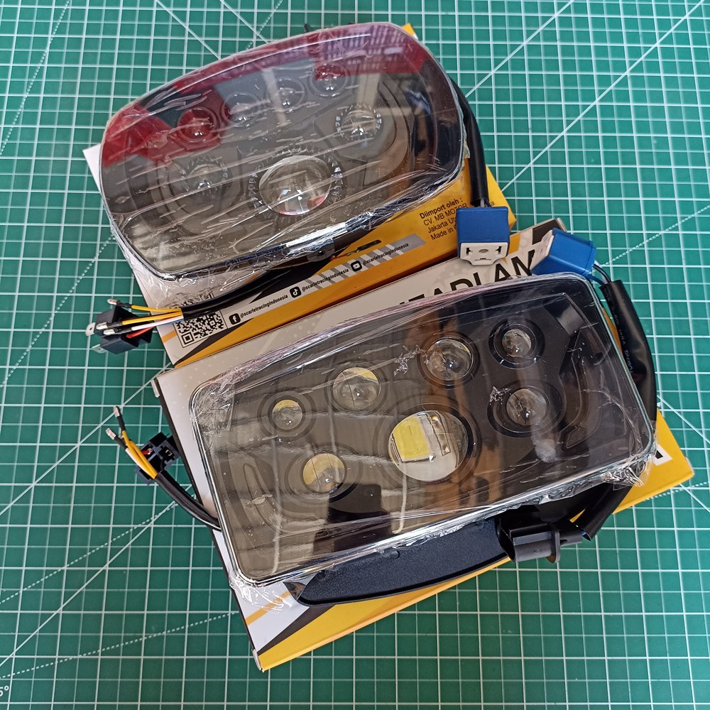 Headlamp Daymaker Vespa PX Exclusive Strada Spartan Excel T5 Original ...