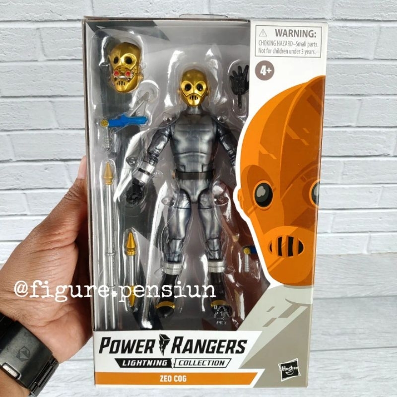 Hasbro POWER RANGERS LIGHTNING COLLECTION MIGHTY MORPHIN ZEO COG RANGER ...