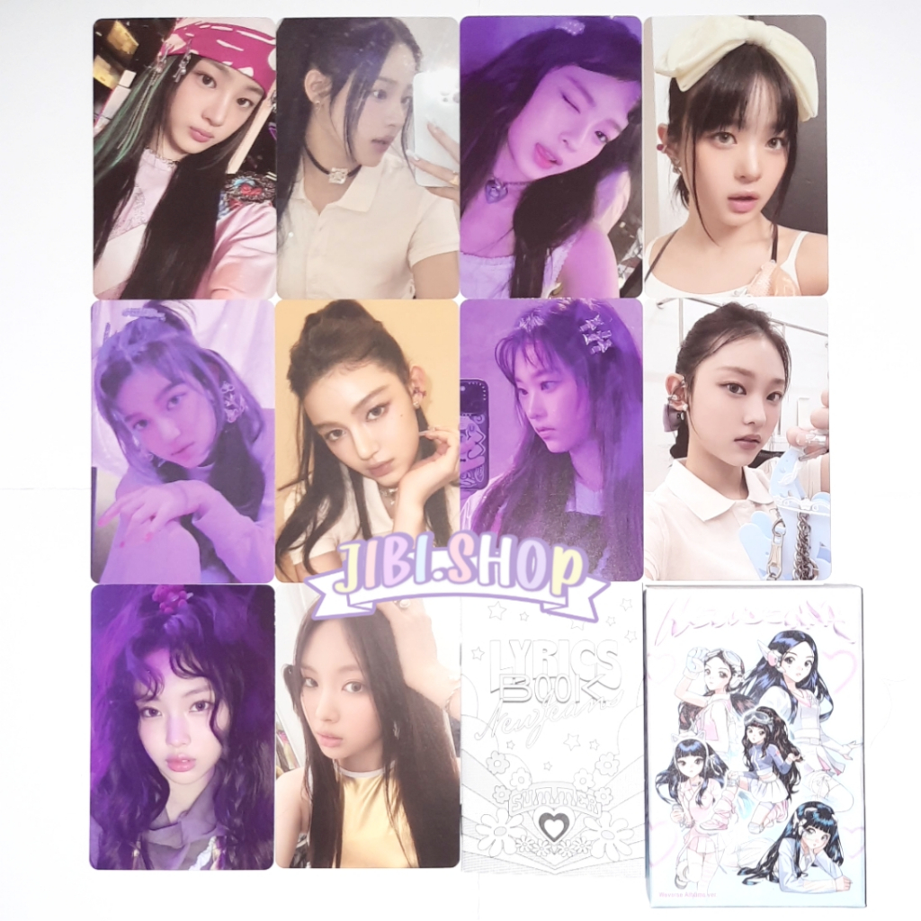 (PHOTOCARD) Newjeans GET UP OFFICIAL ALBUM HANNI DANIELLE HAERIN HYEIN ...