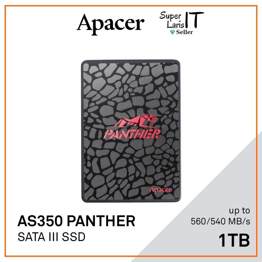 Ssd Apacer Panther AS350 1TB 1TB 2.5" Sata III | Shopee Malaysia