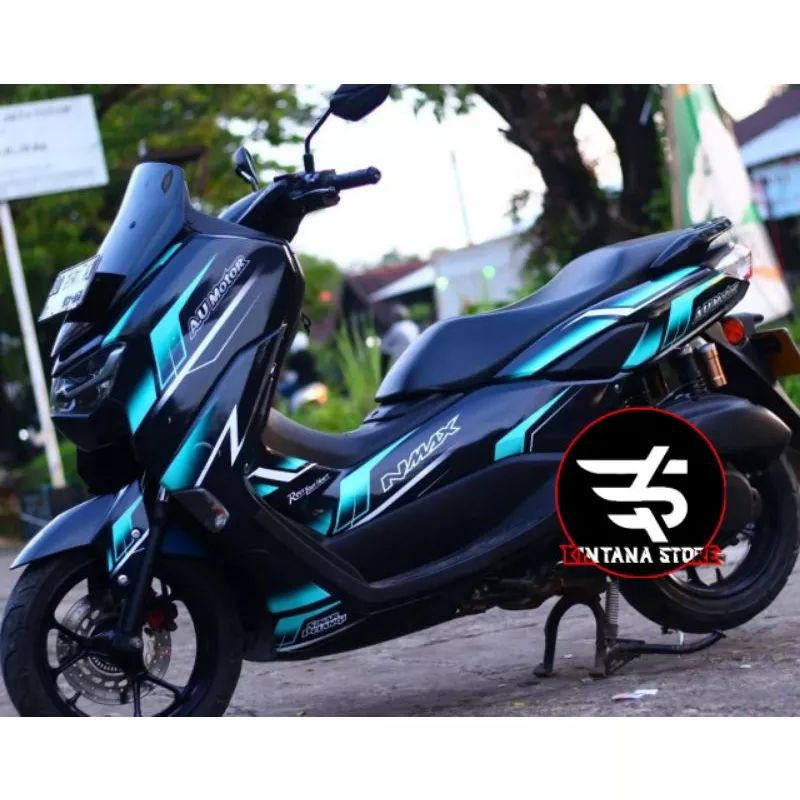 Sticker Variation decal full body yamaha all new nmax full Block dekal ...