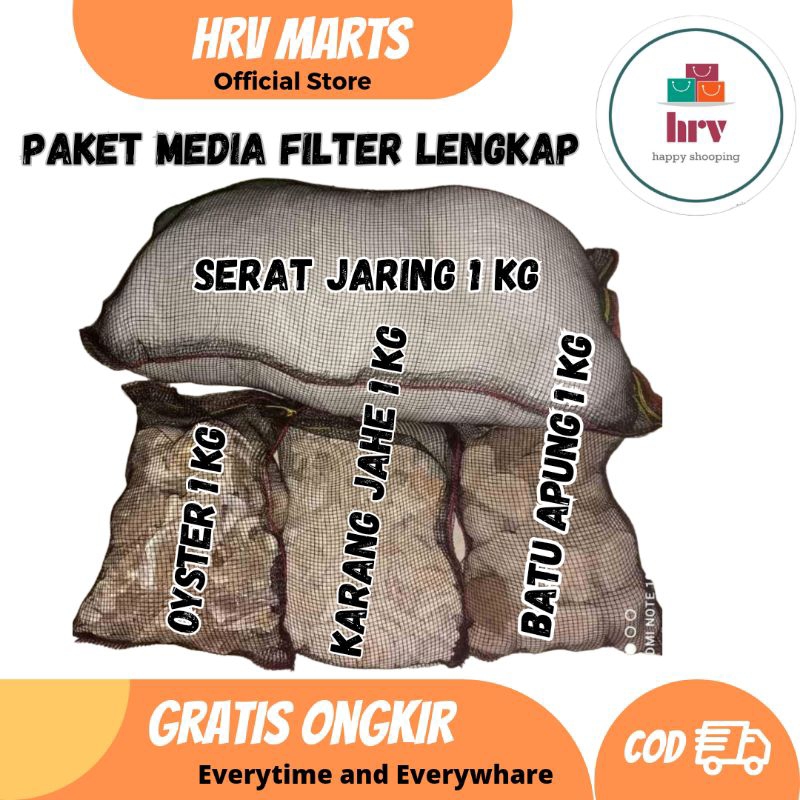 Complete 4 in 1 Pool Filter Media Package with Waring | Shopee Malaysia