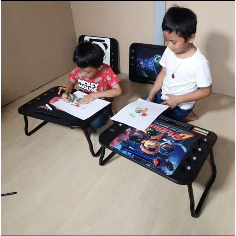 Children's study table / folding study table / character folding table ...