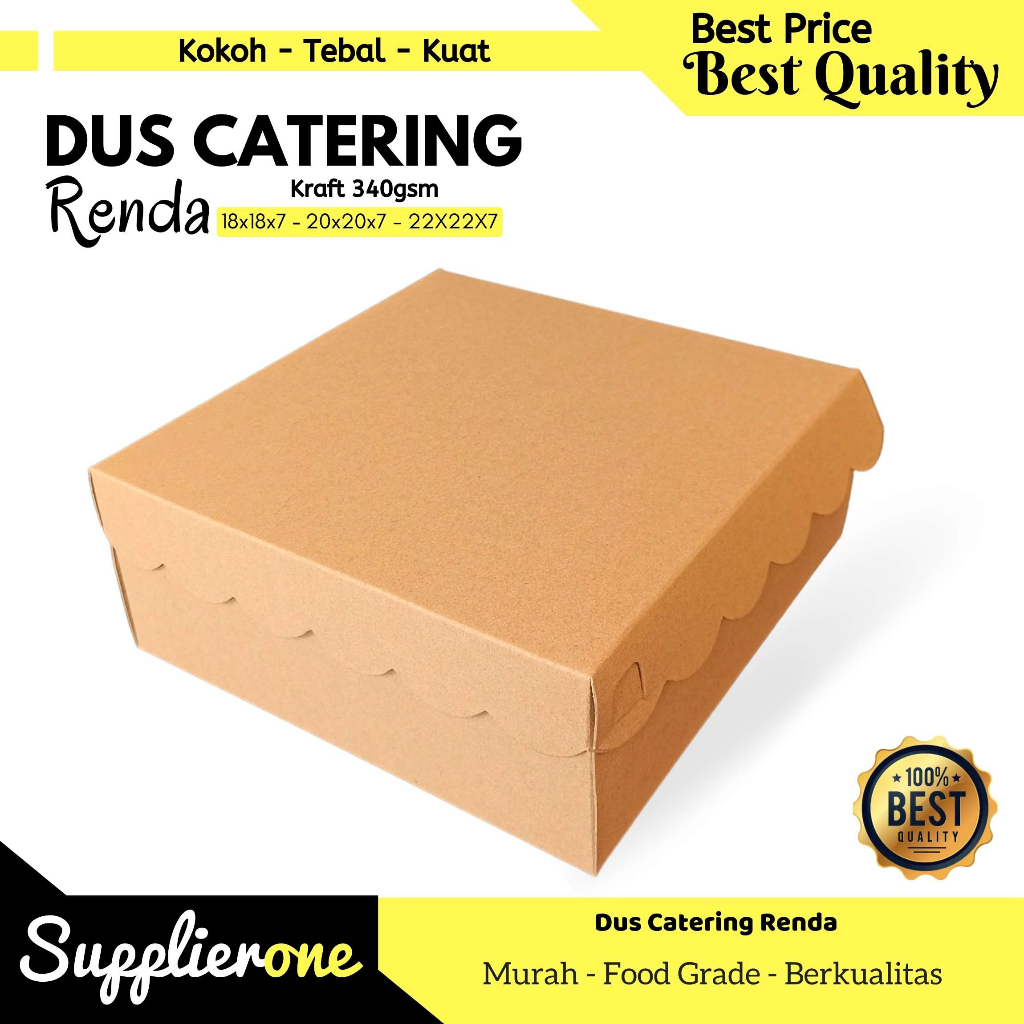 Dus Catering / Rice Box / Grilled Chicken Packaging / Catering Box ...