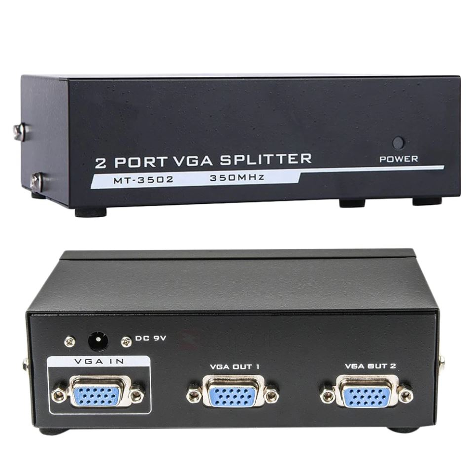 Vga Splitter 2 Ports VGA Spliter 2 Port VGA Split 1 To 2 Port VGA ...