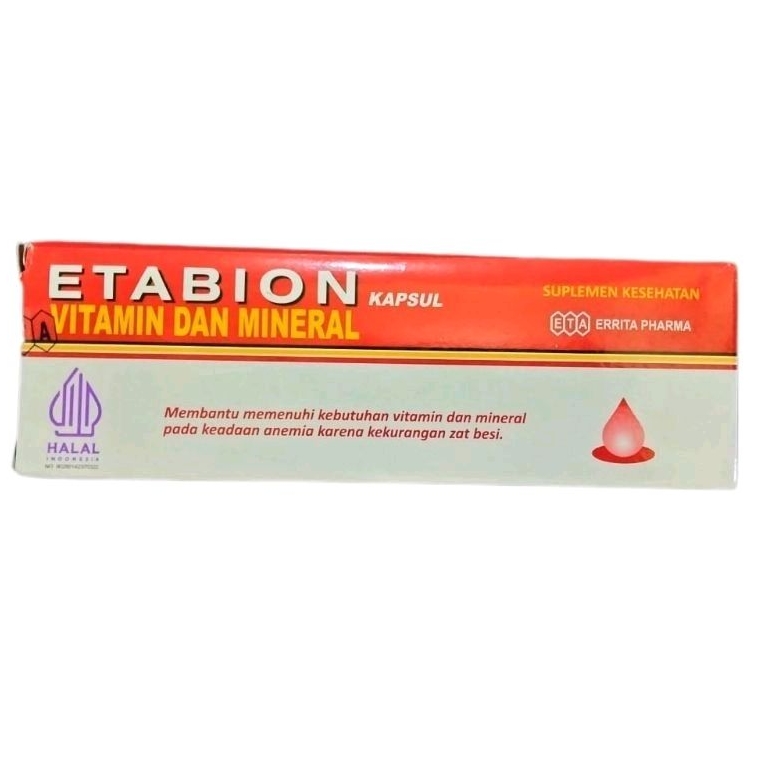 Etabion Capsules - Vitamins & Minerals (100's /Dus) | Shopee Malaysia