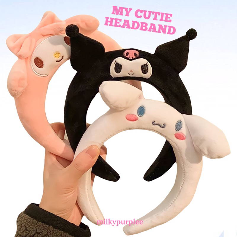 My CUTIE HEADBAND BANDO KOREA BEAR BANDO (Wash Face Mask) | Shopee Malaysia