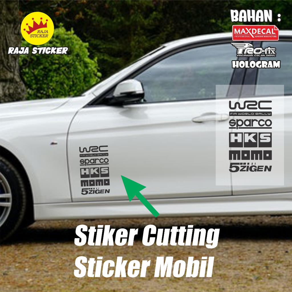 Wrc HKS racing logo Car body Sticker | Shopee Malaysia