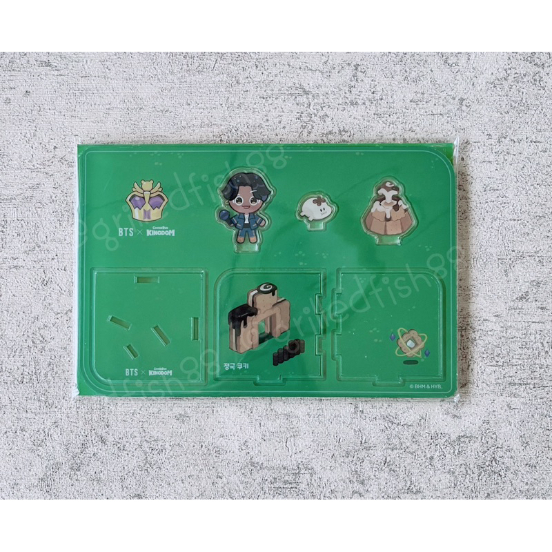 CRK x BTS Jungkook OFFICIAL Acrylic Standee JK Cookie Run Kingdom Merch ...