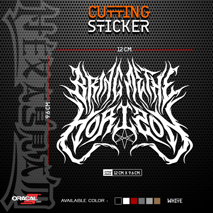 Cutting Sticker BRING ME THE HORIZON New Text Logo | Bring ME THE ...