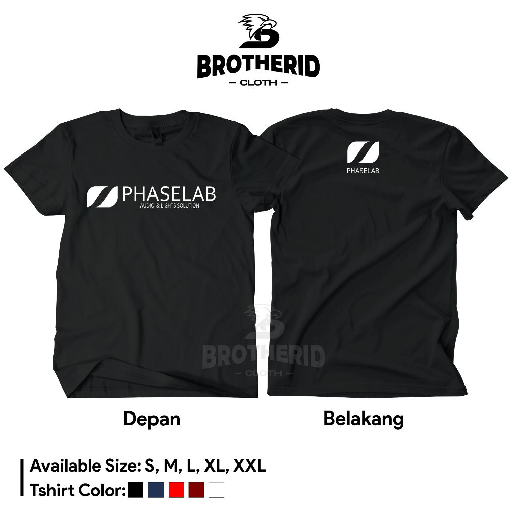 Phaselab Audio Lights Solution T-shirt Sound System Phase Lab Operator Shirt | Shopee Malaysia