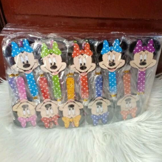 (50 pcs) Mickey character glass in plastic packaging | Shopee Malaysia