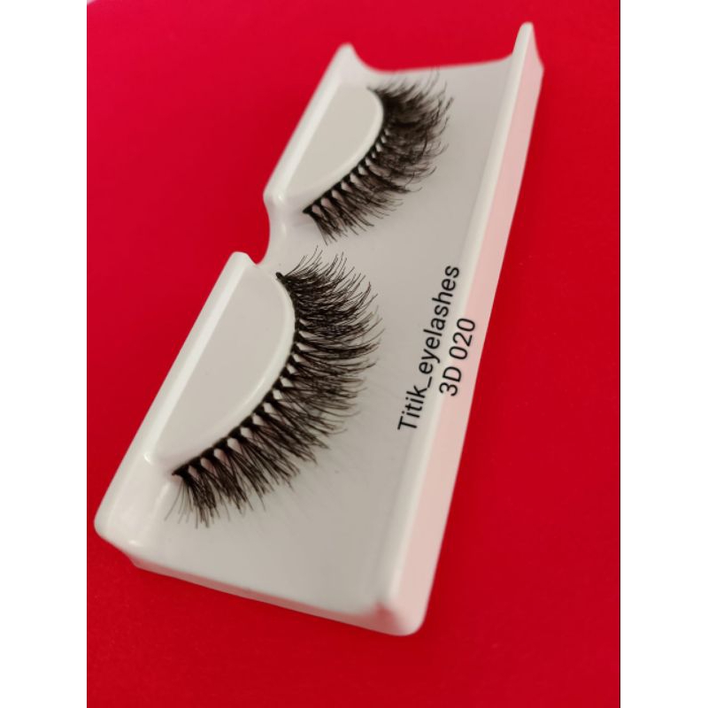 MATA 12 Pairs Of 3D Eyelashes 020 | Shopee Malaysia