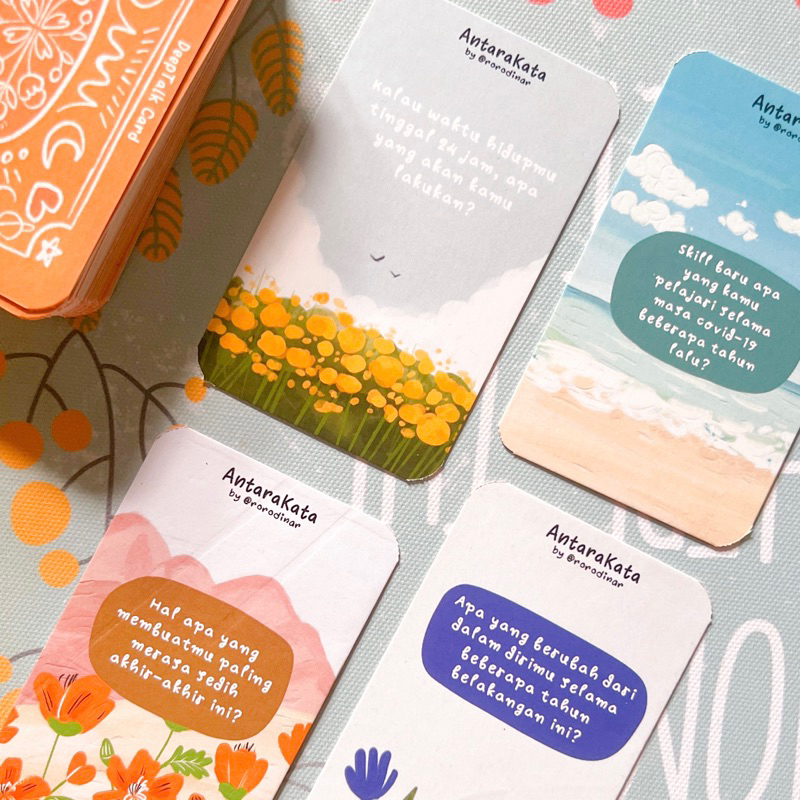 Deep Talk Card Sahabat - Random Edition | Chat Card Between Words | FUN ...