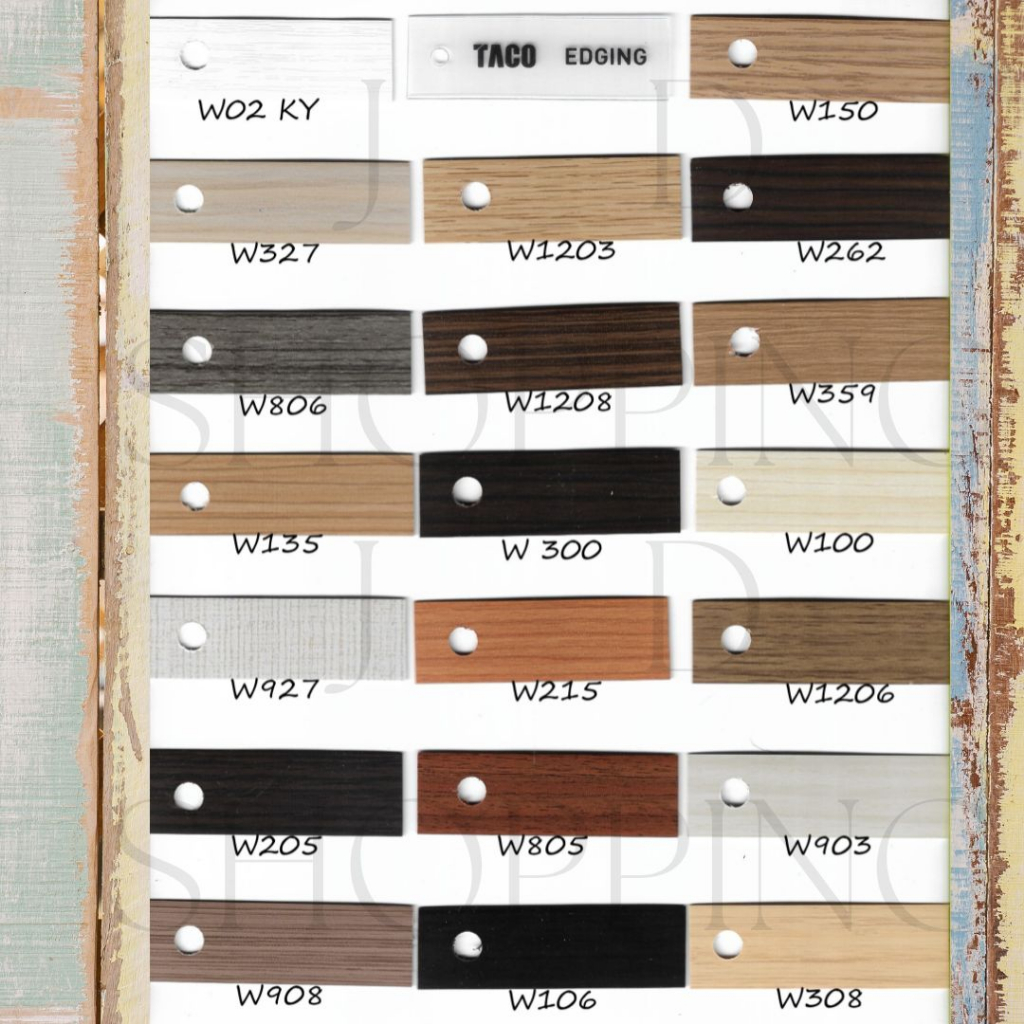 Edging Taco Woodgrain (4) 1 x 22mm /MTR /ROLL | Shopee Malaysia