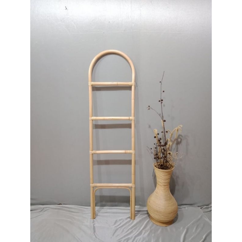 GANTUNGAN Rattan Standing hanger/Rattan Standing ladder/Arch ladder ...
