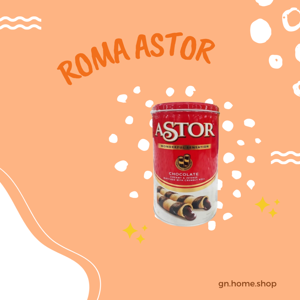 Roma Astor Wafer Roll Chocolate 1 Box | Shopee Malaysia