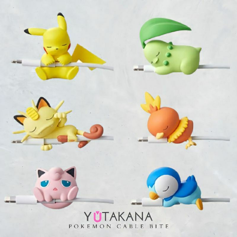 Cable Bite Pokemon Version 2 / Pokemon Cable Protector / Pokemon figure ...