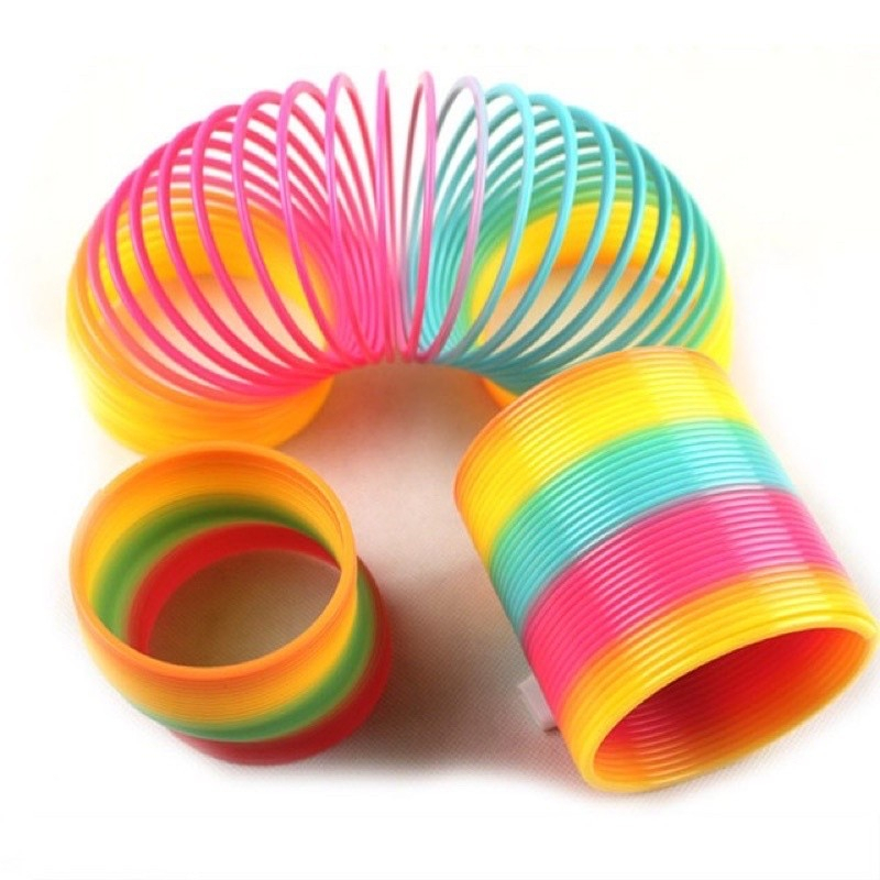 Rainbow Magic Spring Spiral Spring Toy | Shopee Malaysia