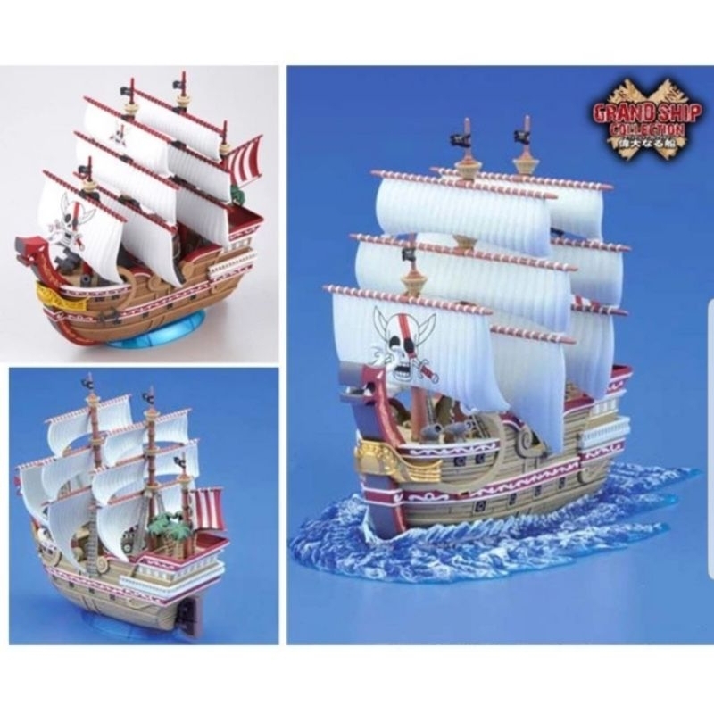 Miniature ONE PIECE MOKIT SHIP RED FORCE SHANKS | Shopee Malaysia