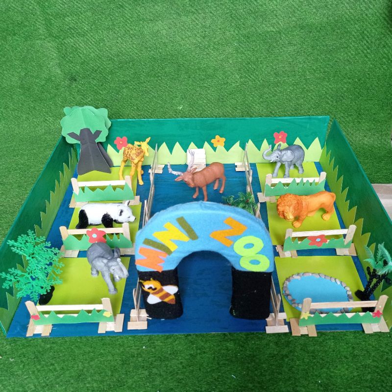 Mini Zoo Mockup Class 2nd SBdP Zoo Can REQUEST | Shopee Malaysia