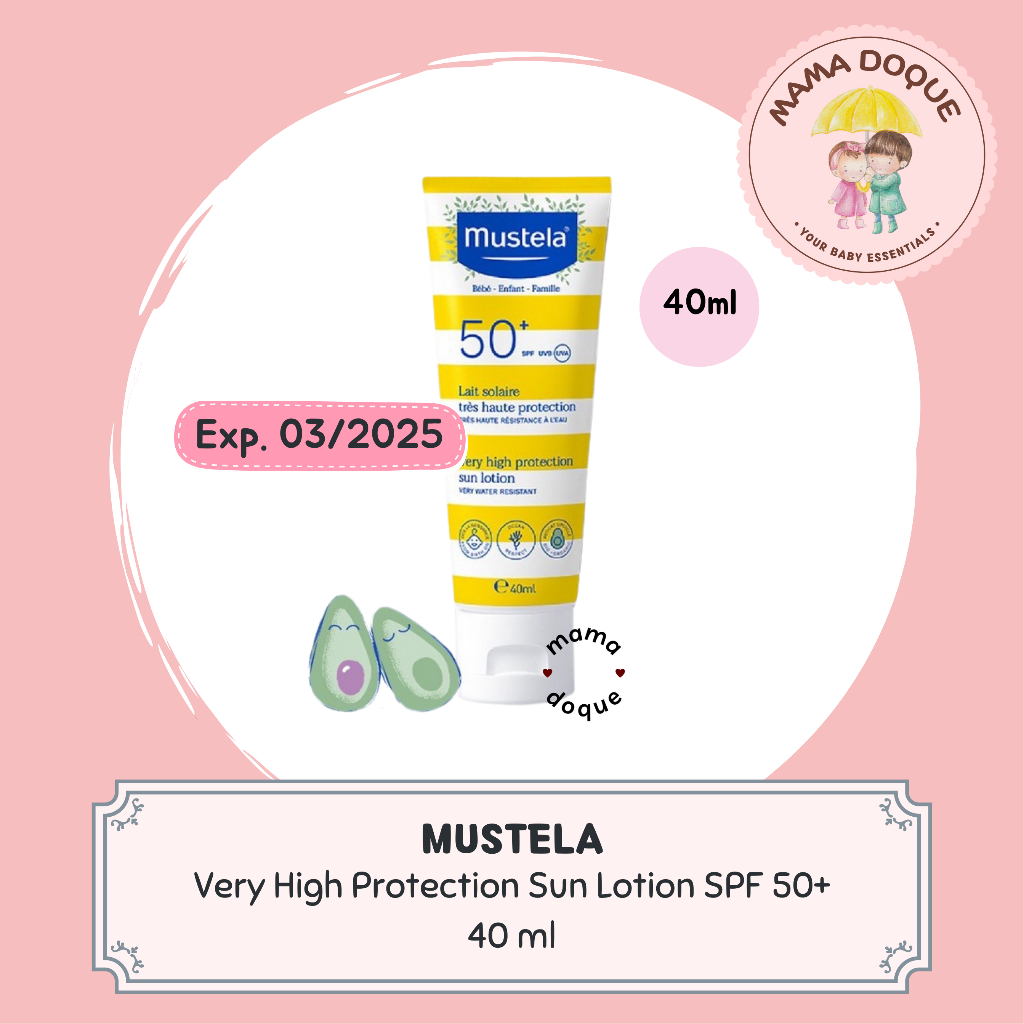 Mustela High Protection Sun Lotion [SPF 50+] 40ml | Shopee Malaysia