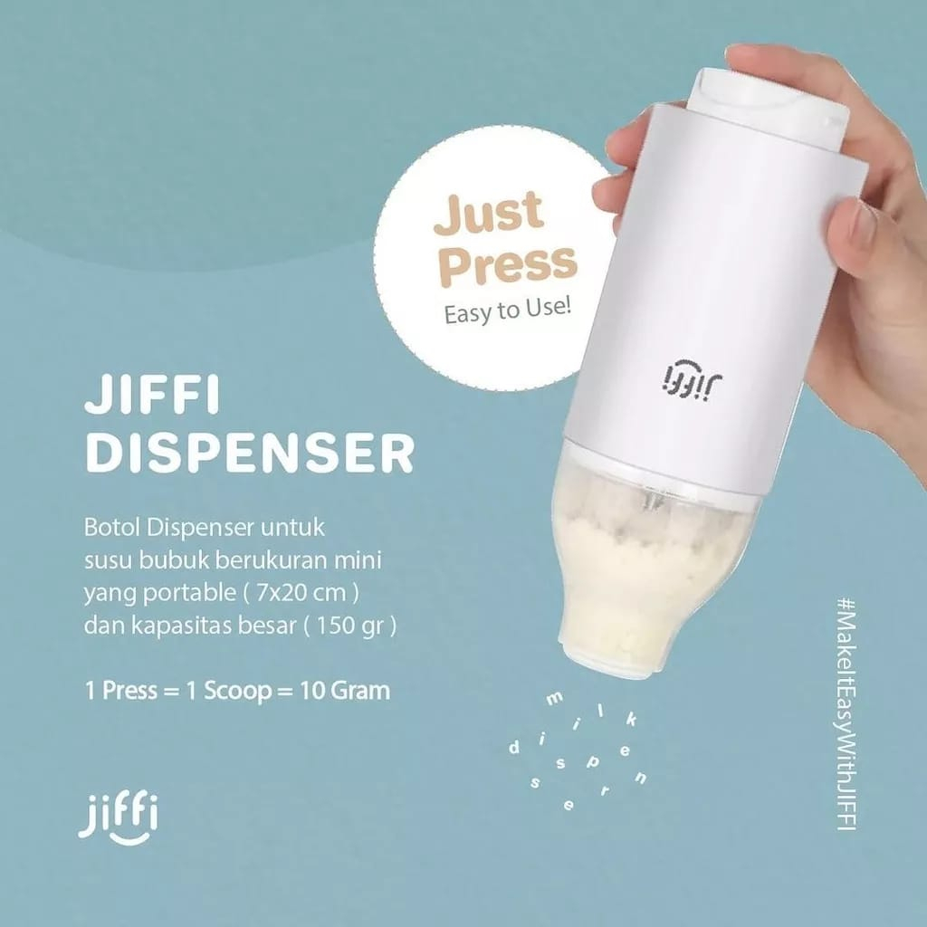 JIFFI Formula Milk Dispenser (Milk Container) Milk Powder Storage ...