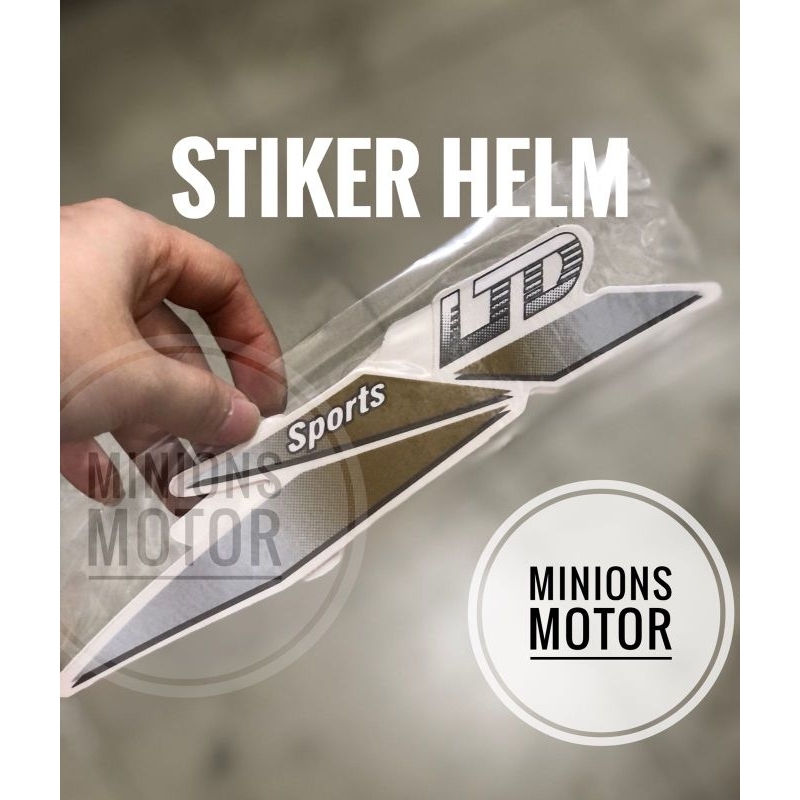 Ltd helmet stickers helmet sticker set | Shopee Malaysia