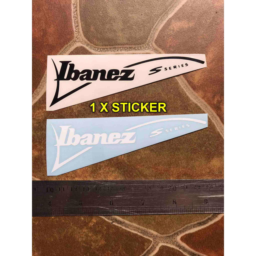 Guitar Ibanez S Series Electric Headstock Sticker String Custom Slim ...