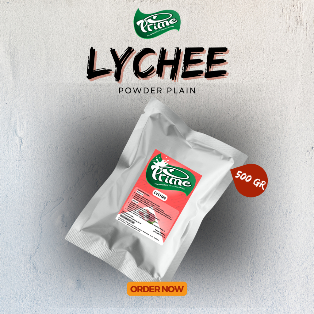 Prime Lychee Powder/Lychee Drink Powder 500 gr | Shopee Malaysia