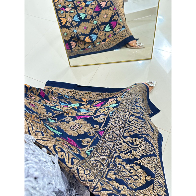 Songket Embroidery Thread Sheet mas Sandalwood | Shopee Malaysia