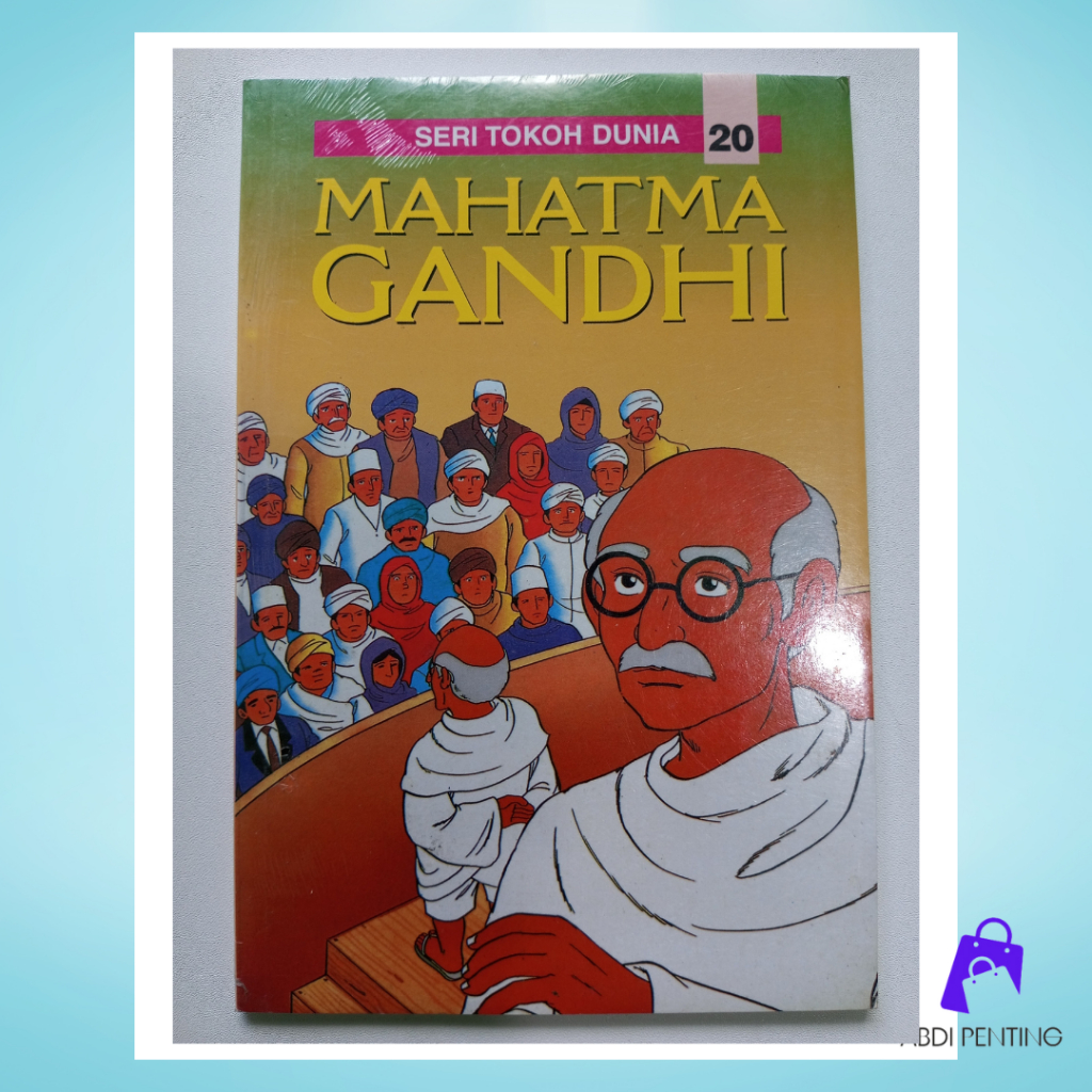 Comic Series World Figure 20 MAHATMA GANDHI SPIRITUAL Leader INDIA New ...