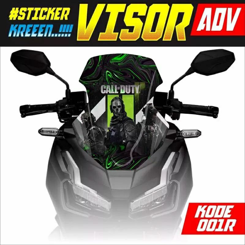 Honda ADV 160 visor Decal, new ADV visor sticker | Shopee Malaysia
