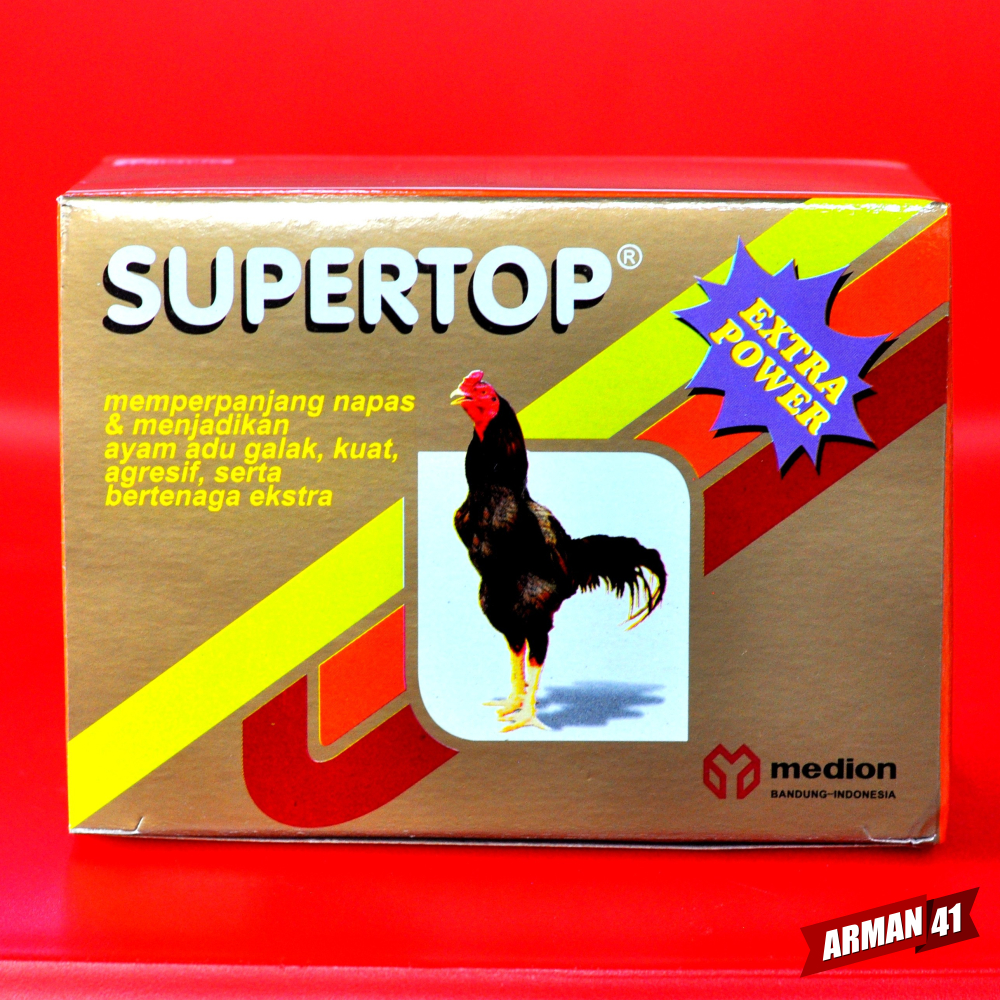 Super TOP Fighting Fighting Chicken Supplement, 1 box contains 12 ...