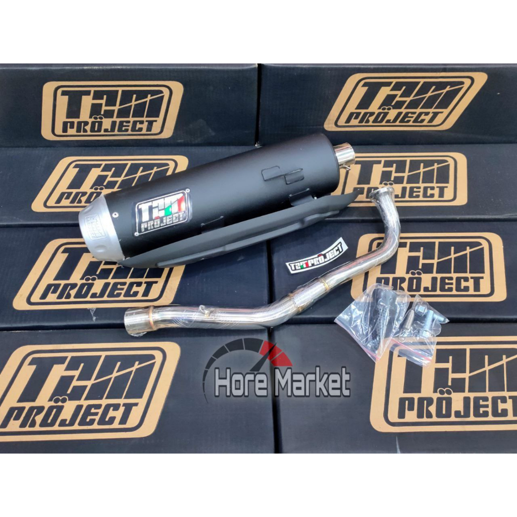 EXHAUST TZM PROJECT AEROX 155 VARIO 110 125 150 OLD NEW BEAT FI DELUXE ...