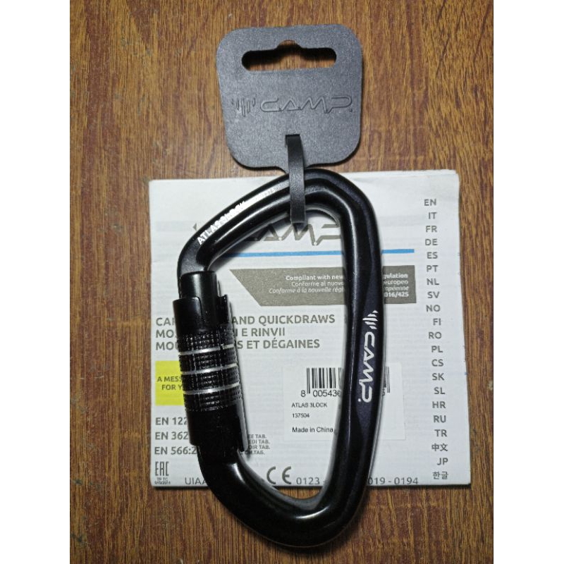Carabiner Camp Atlas 3lock | Carabiner camp | Rock Climbing Hook Ring ...