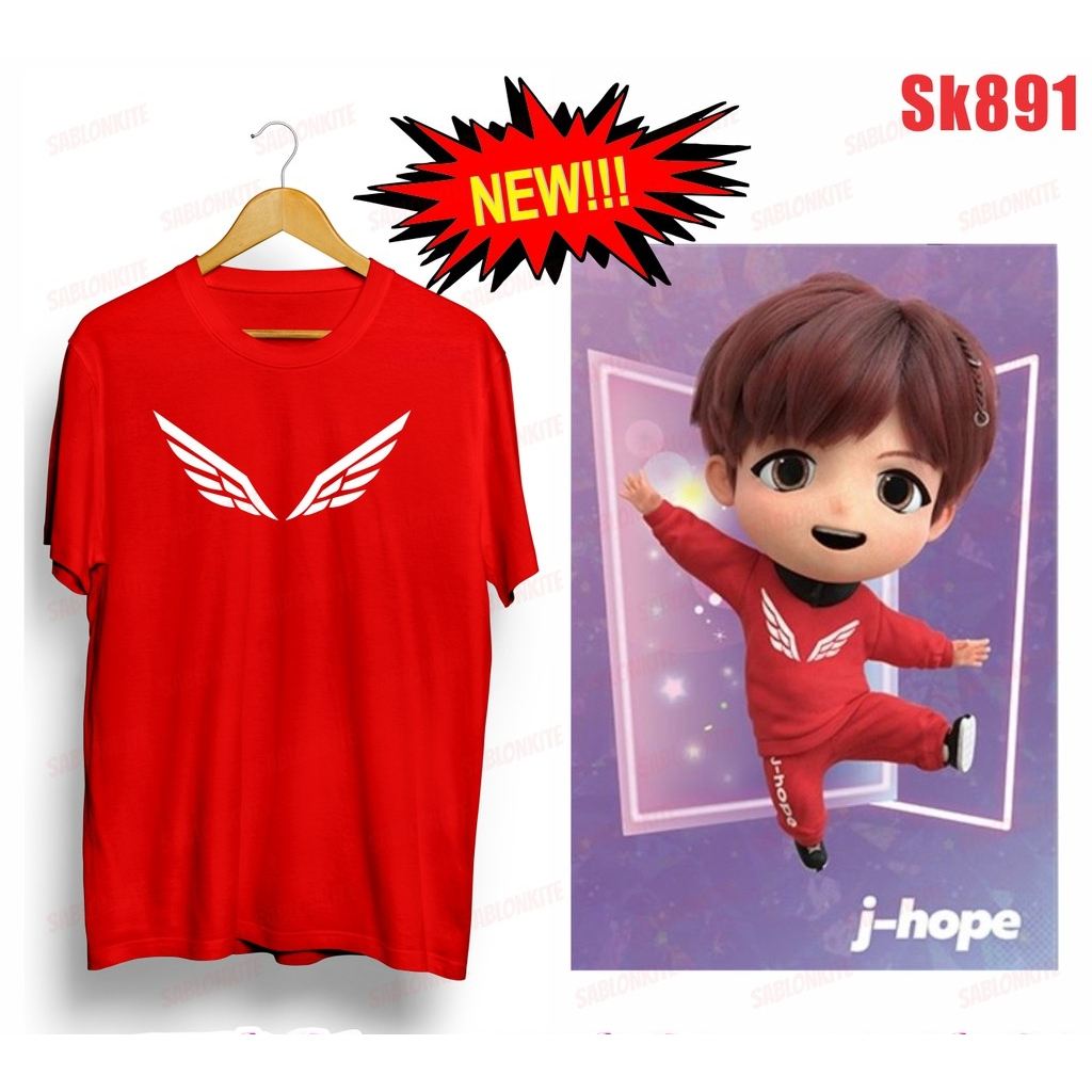 (SK891) Bts MEMBER JHOPE TINYTAN T-SHIRT | Shopee Malaysia