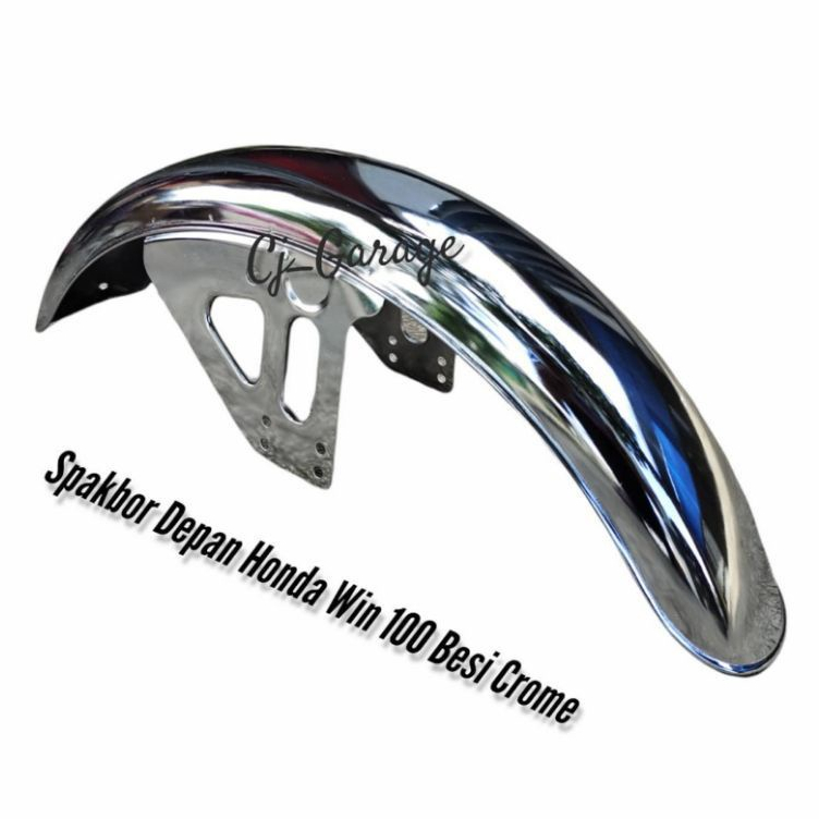 Honda WIN 100 front fender chrome iron - Honda Win100 front fender ...
