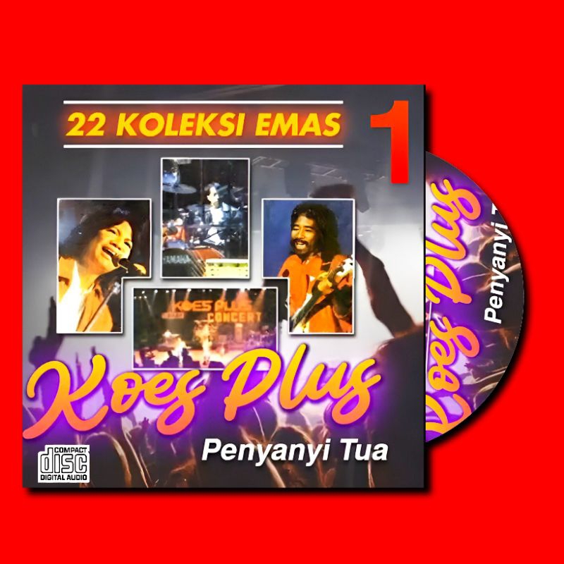 Car CD Cassette- KOES PLUS CD Cassette - Nostalgic Song CD Cassette ...