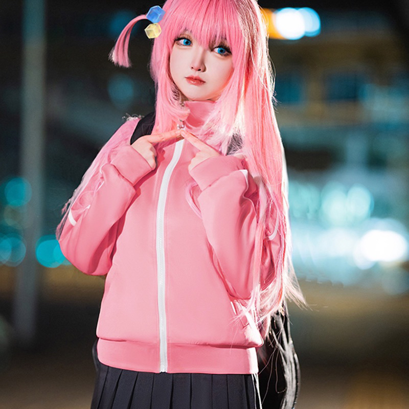Bocchi The Rock Anime Gotou Hitori Jacket cosplayer Cosplay Jacket ...