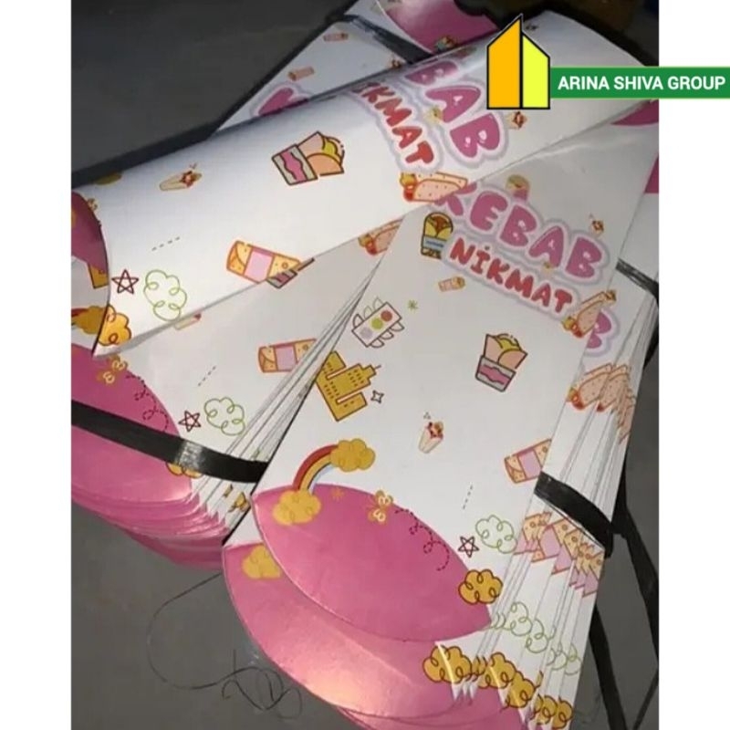 100 Sheets Of KEBAB PAPER Pull Size 25 X 9.5 CM HIGH QUALITY Thick ...