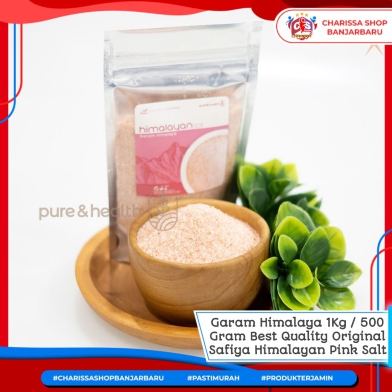 Himalayan Salt 1Kg / 500 Gram Best Quality Original Safiya Himalayan ...