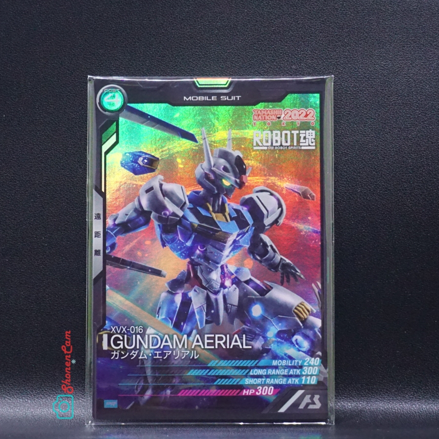 Gundam Arsenal Base Card : Aerial Gundam [PR-039] Tamashi Nation 2022 ...