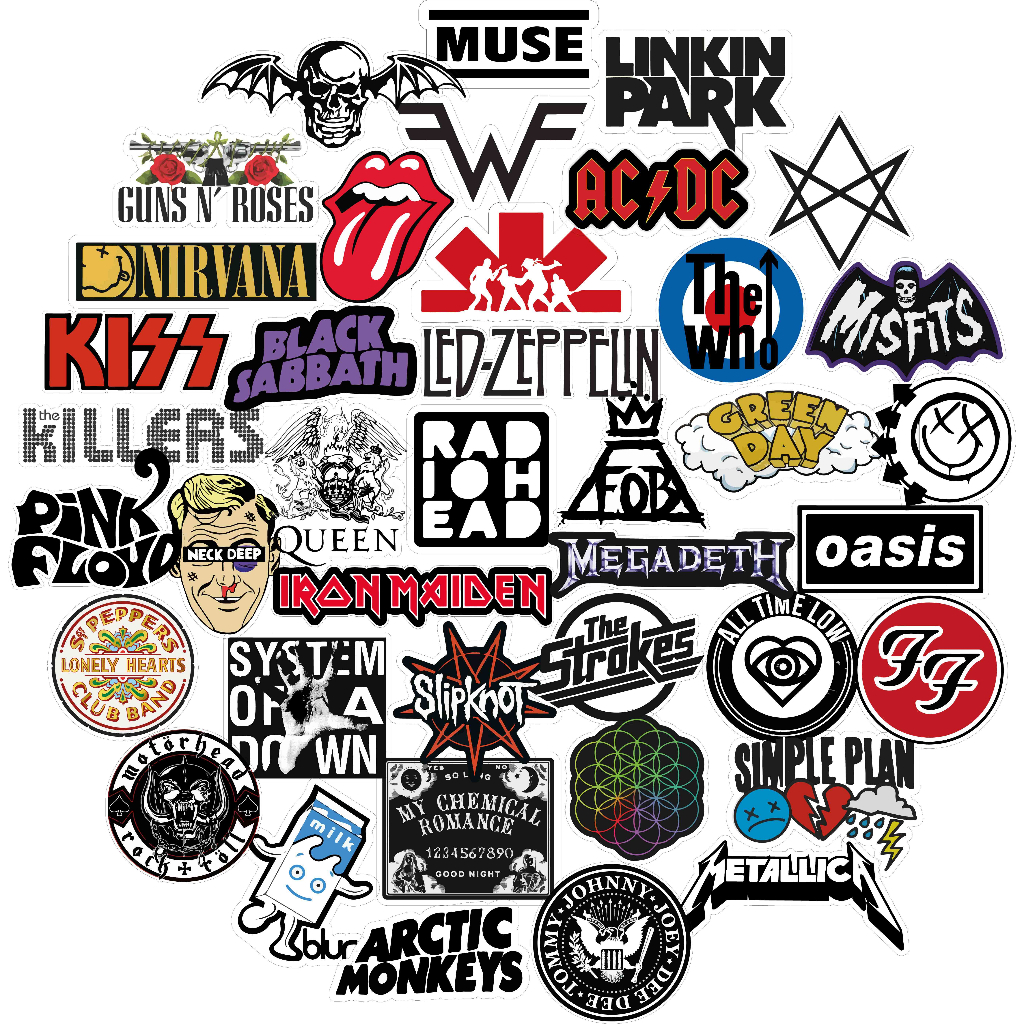 Sticker Pack Aesthetic - Alternative 40pcs+ | Shopee Malaysia