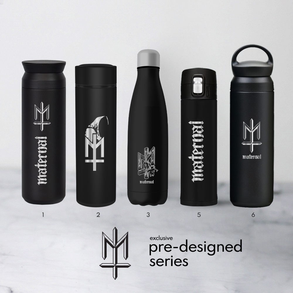 MATERNAL exclusive pre-designed Tumbler Thermos tumblr Custom Engraving ...