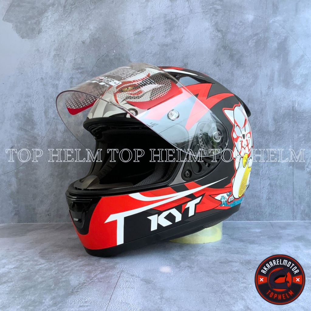 Kyt R10 helmet with handsome package MOTIF | Full FACE HELM KYT R10 ...